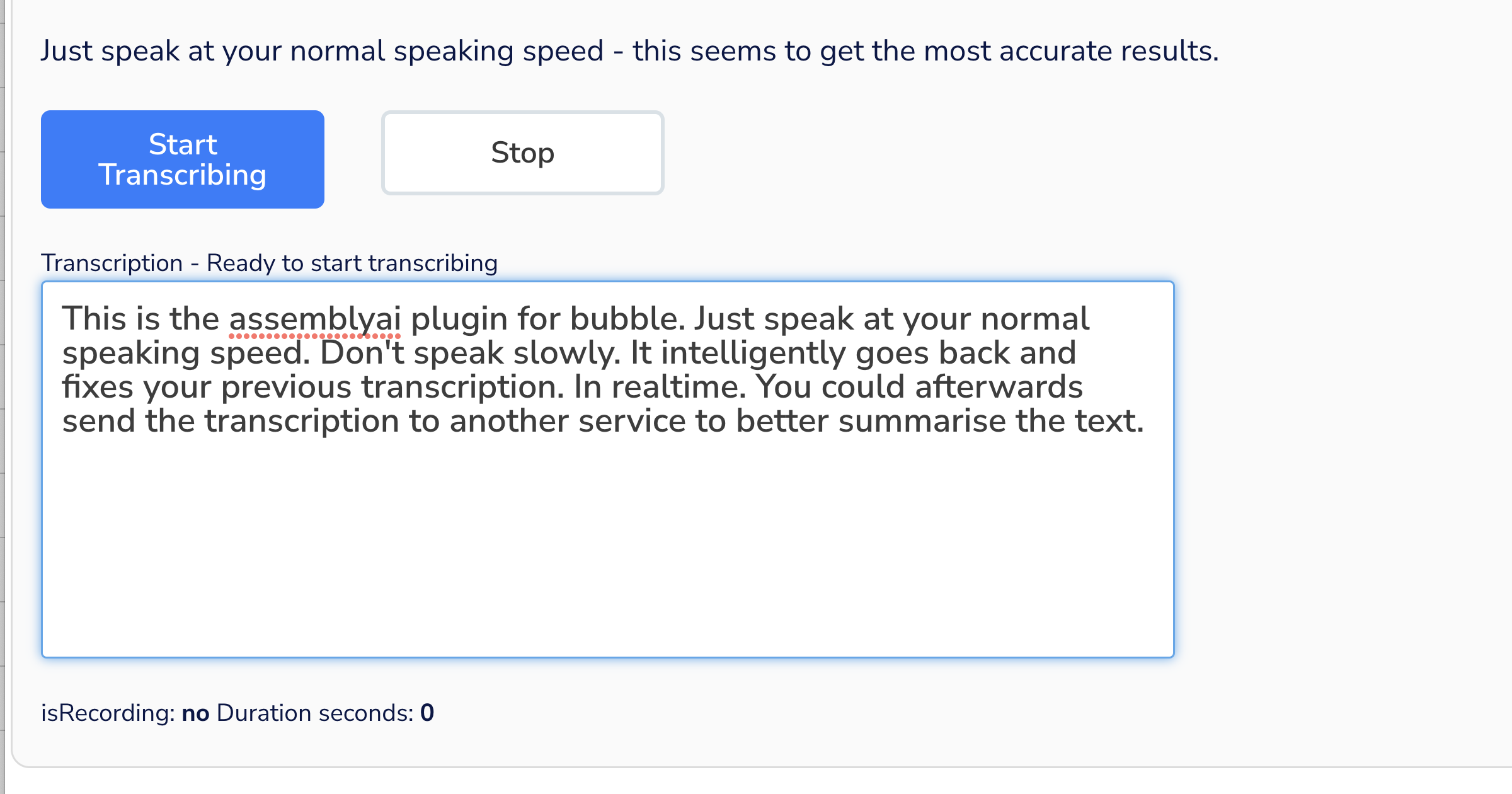 Knowcode | Assembly AI plugin